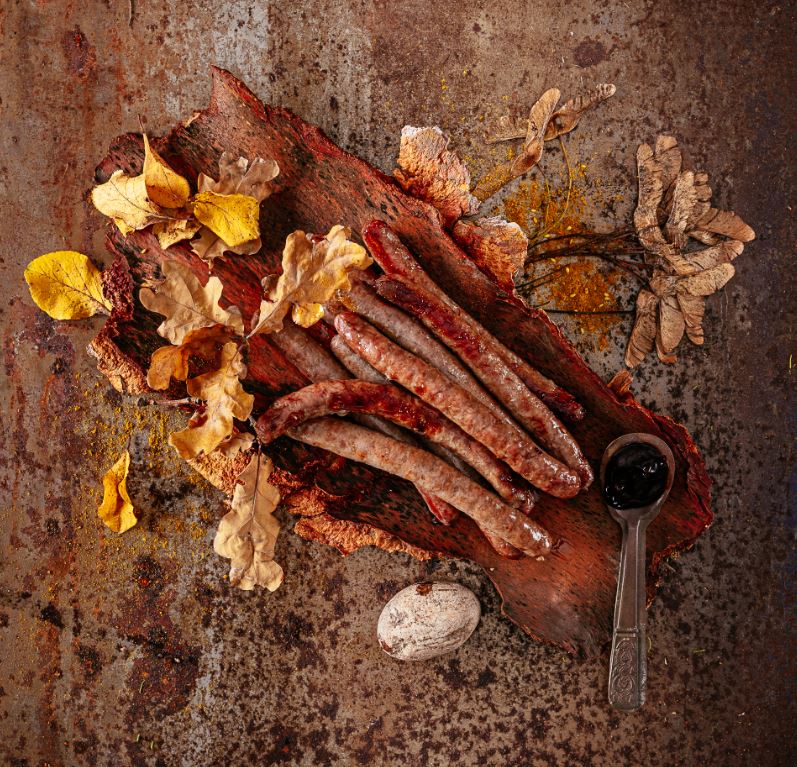 Põdraliha toorvorstid lambasooles | Rannarootsi