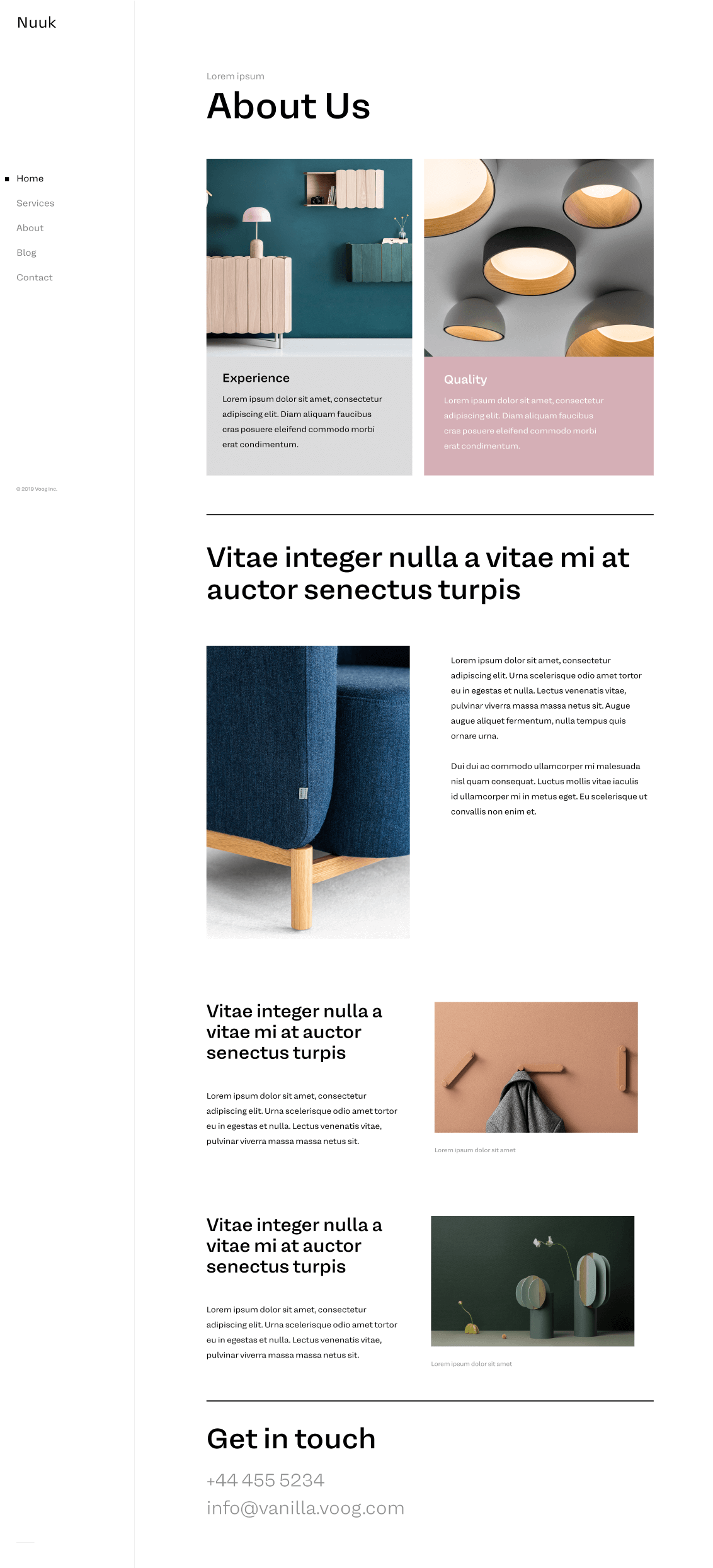 Voog website building platform | Awesome websites & store