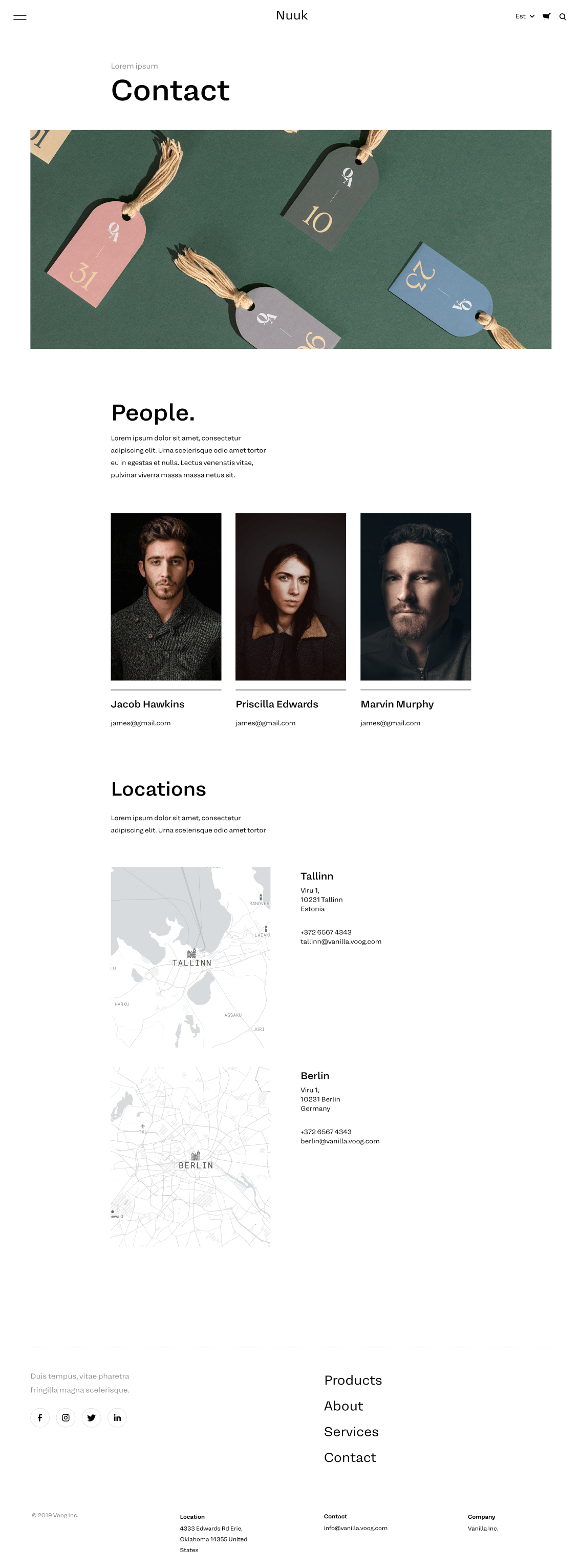 Voog website building platform | Awesome websites & store
