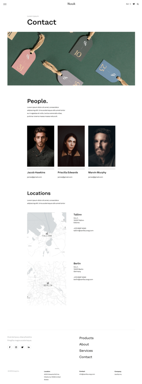 Voog website building platform | Awesome websites & store