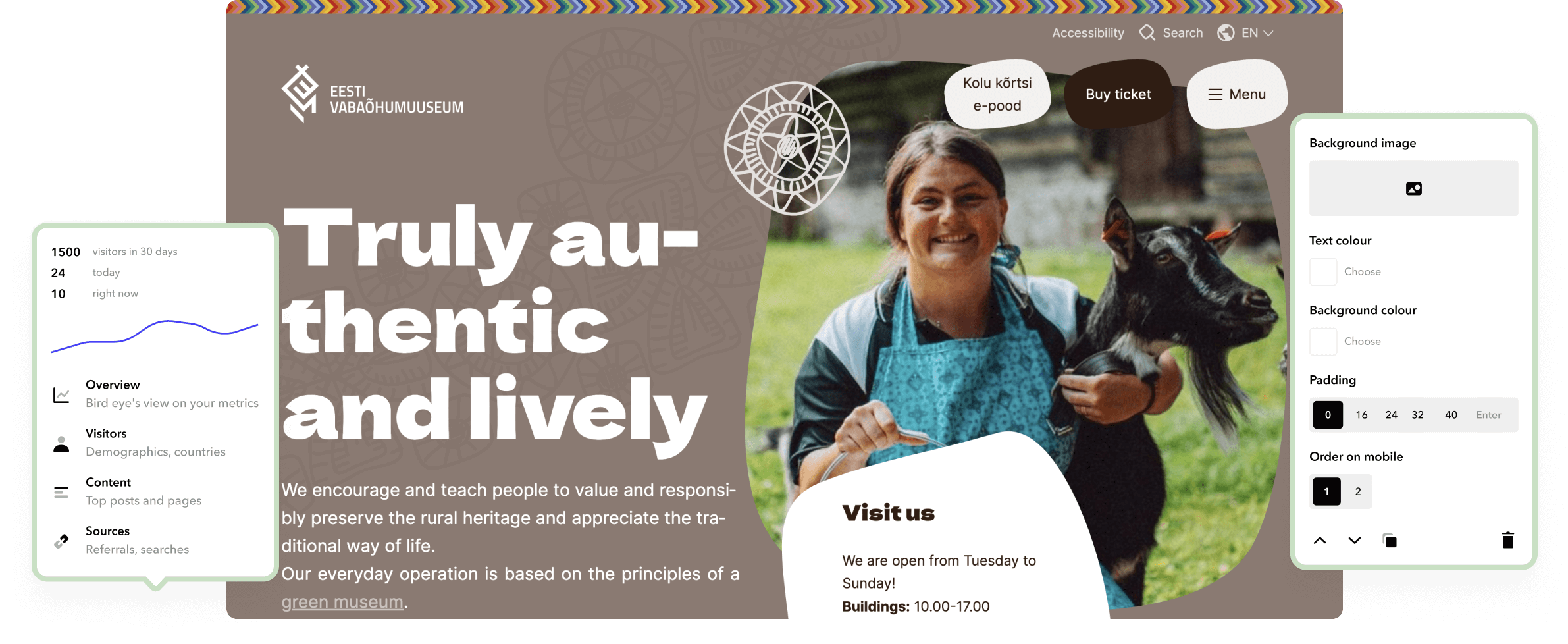 Voog website building platform | Awesome websites & store