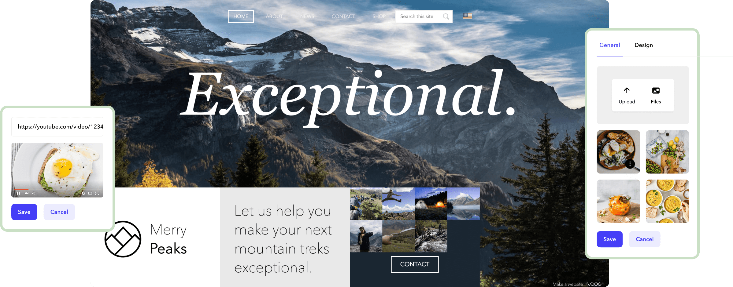 Voog website building platform | Awesome websites & store