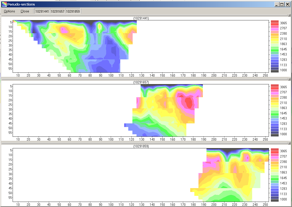 x2ipi software — x2ipi - data processing for 2D resistivity imaging (ERT)