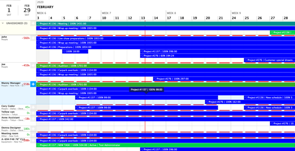 Drag and Drop Scheduling: Planning Made Easy! - Ganttic Drag and Drop Scheduling: Planning Made Easy! - Ganttic
