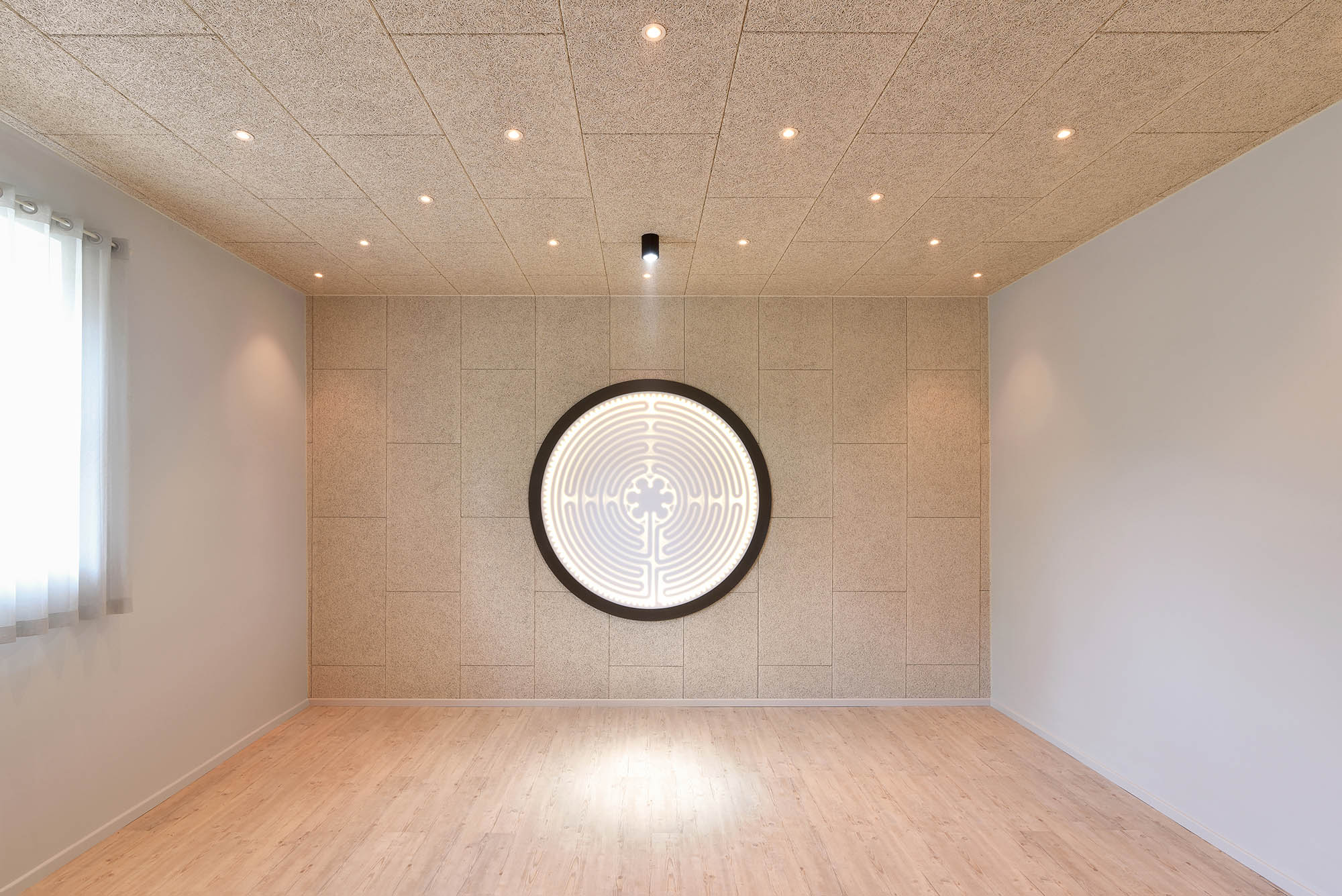 House of Silence — CEWOOD — Wood Wool Panels