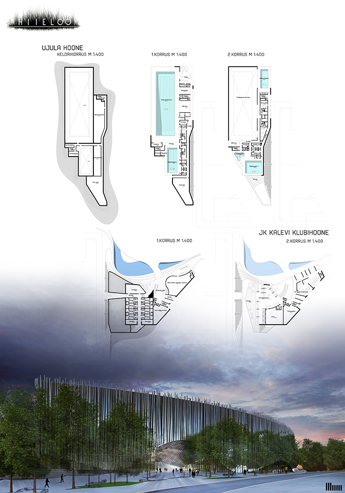 Kalevi Keskstaadion, 3rd prize — TajuRuum