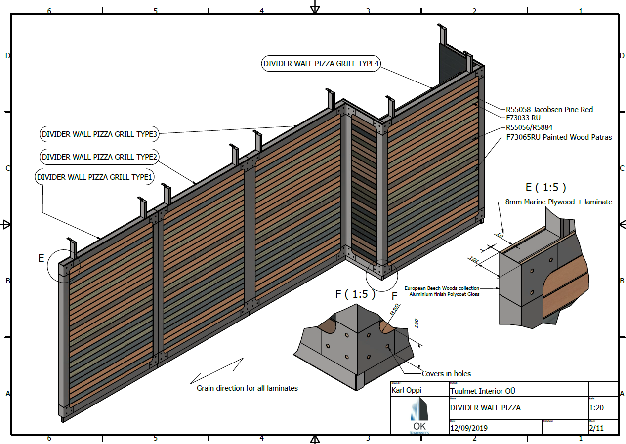 Walls and interior elements – OK Engineering