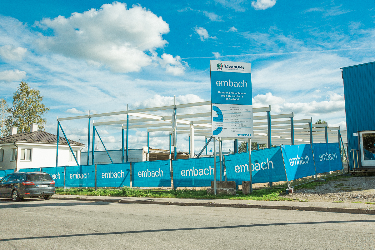 Bambona AS laohoone — Embach