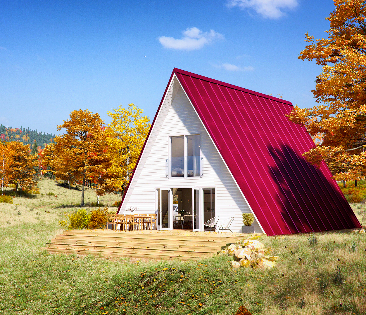 A-frame homes