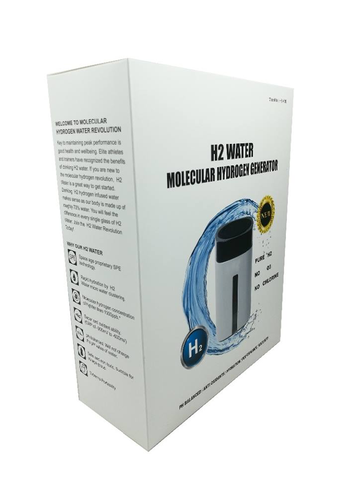 H2 molecular hydrogen water