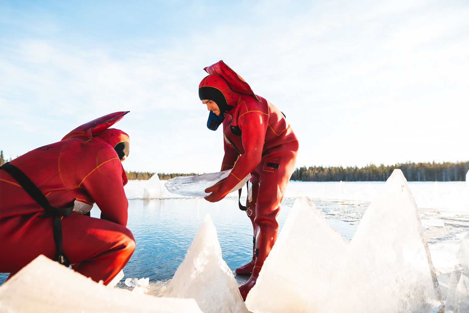 Ice Floating Adventure - Beyond Arctic Rovaniemi