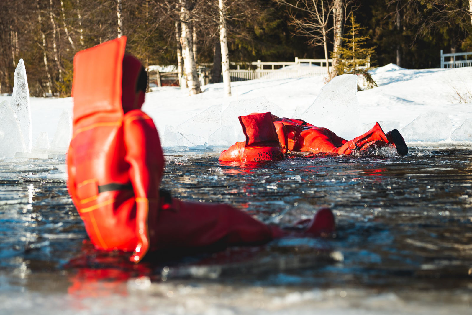 Ice Floating Adventure - Beyond Arctic Rovaniemi