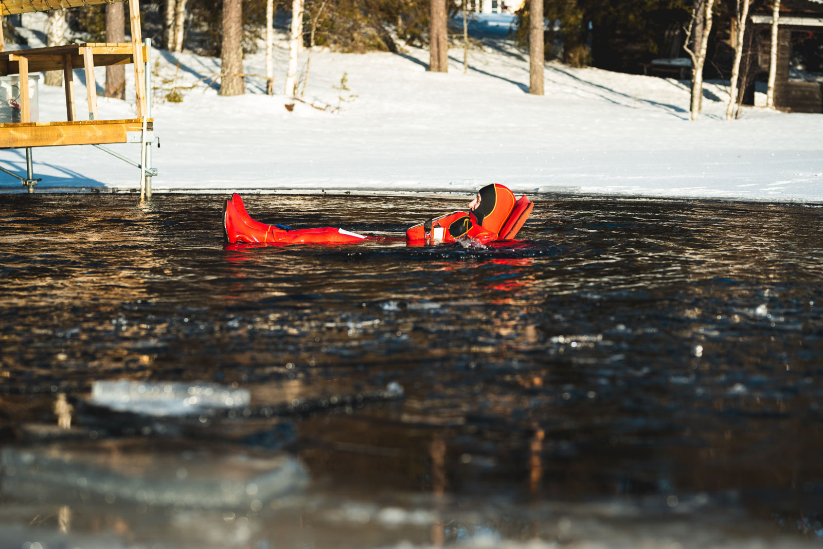 Ice Floating Adventure - Beyond Arctic Rovaniemi