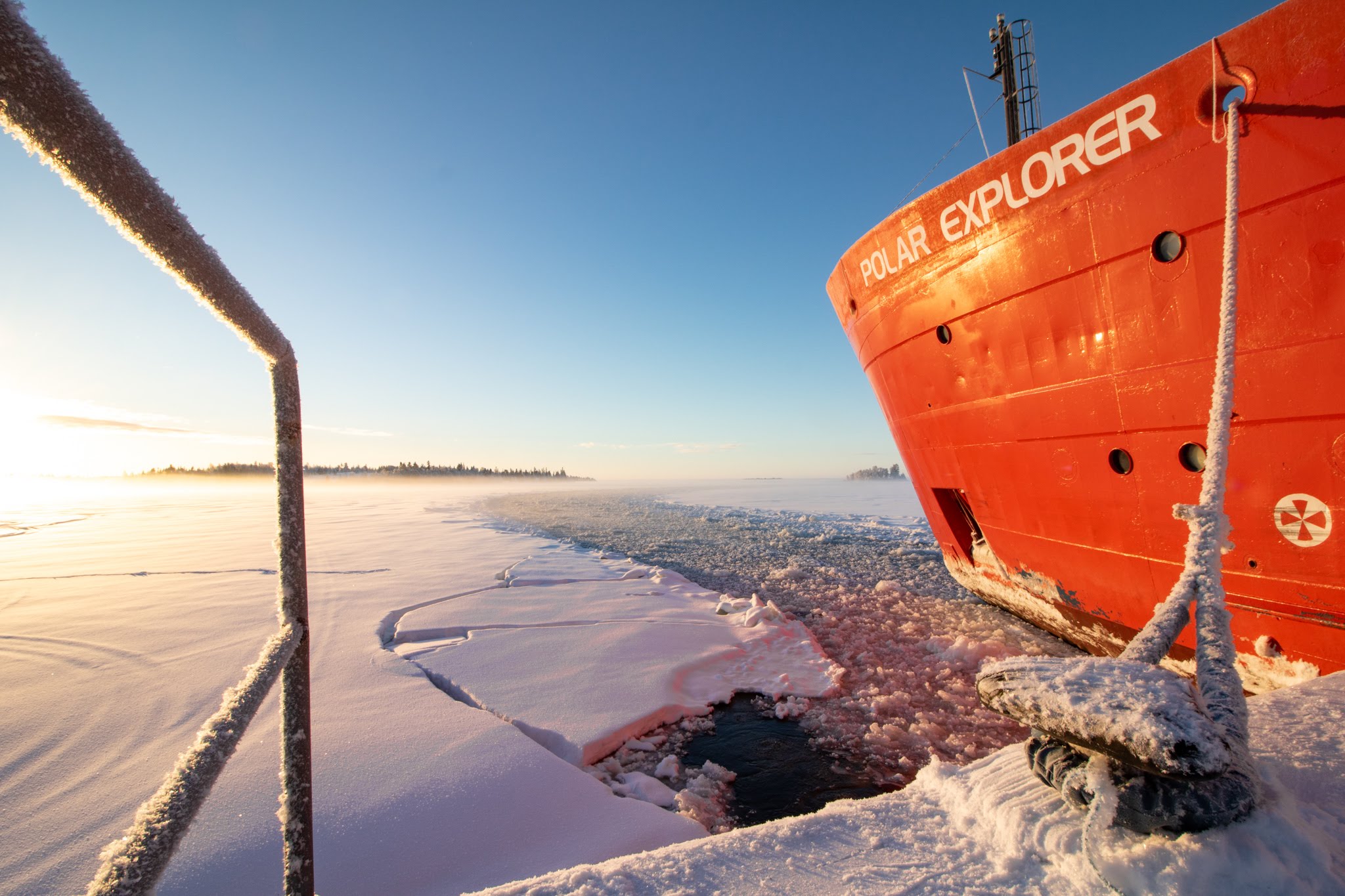 Polar Explorer Icebreaker cruise by your own car