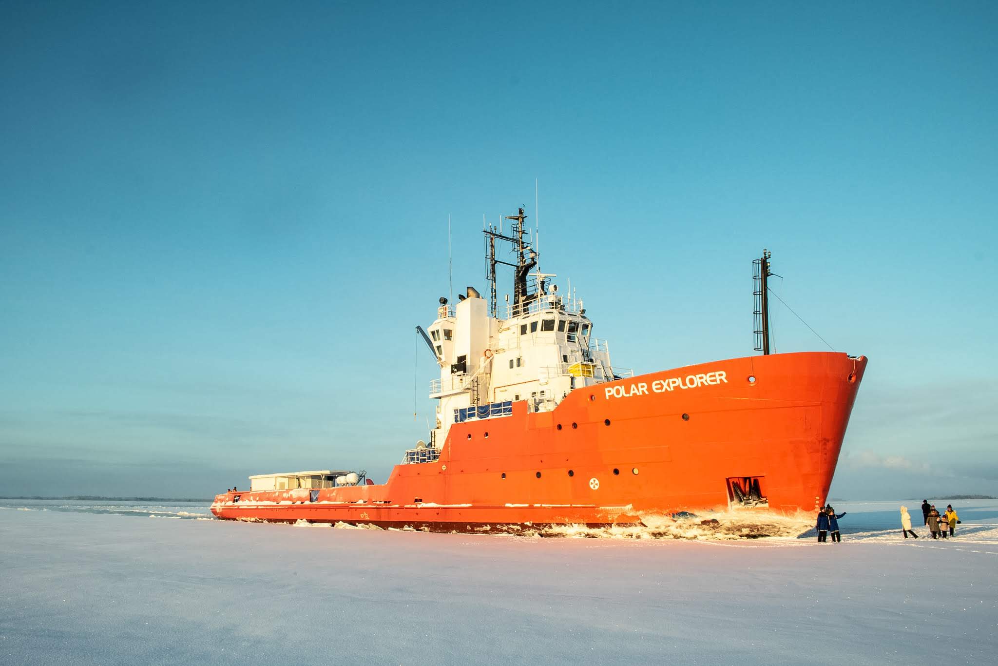Polar Explorer Icebreaker cruise by your own car