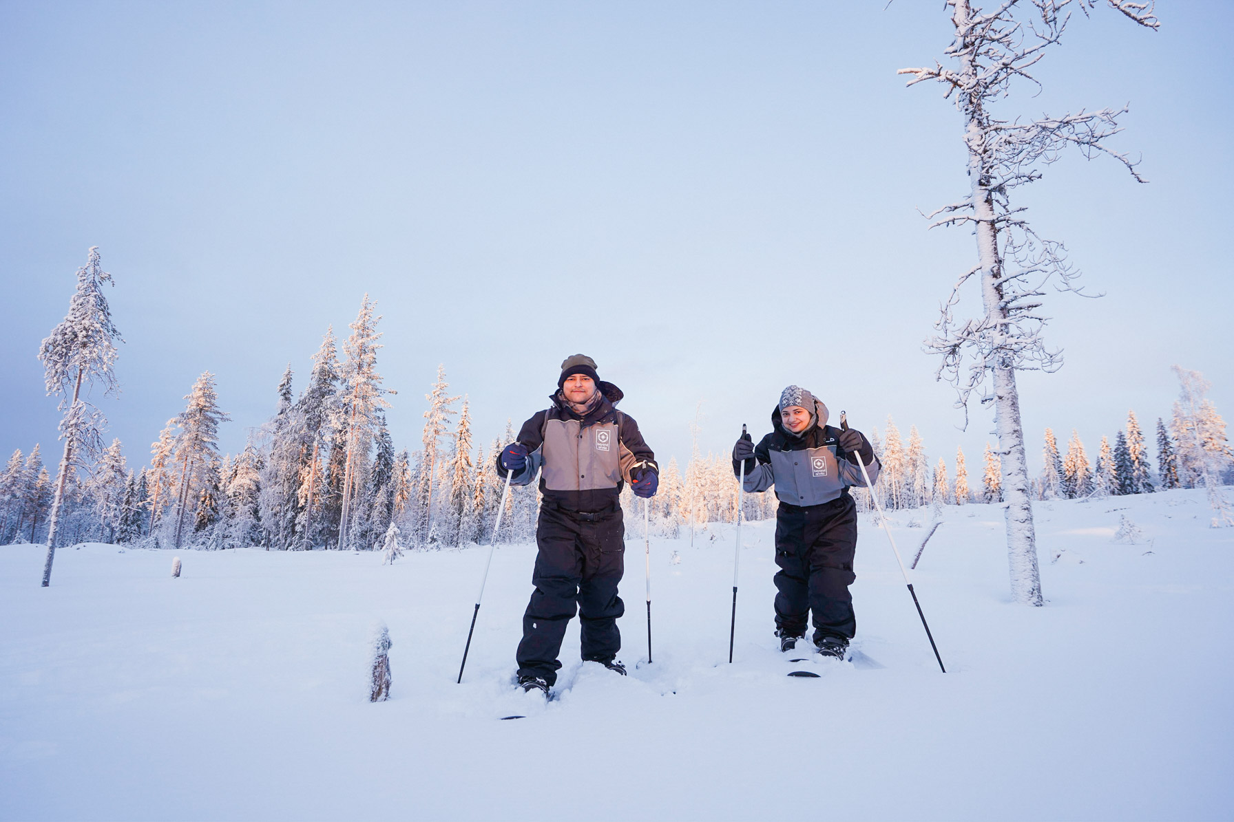 Backcountry skiing adventure - Beyond Arctic Rovaniemi