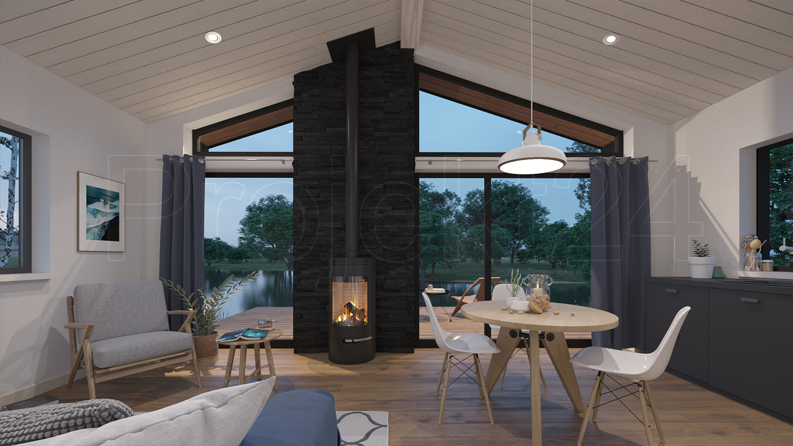 Kivineeme 50 (elementmaja) — Põhjamaised moodul- ja elementmajad | Nord ...