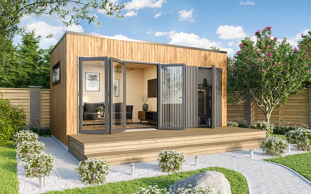 Garden house Hage-M (modular house) — Nord Homes | Timber element and ...