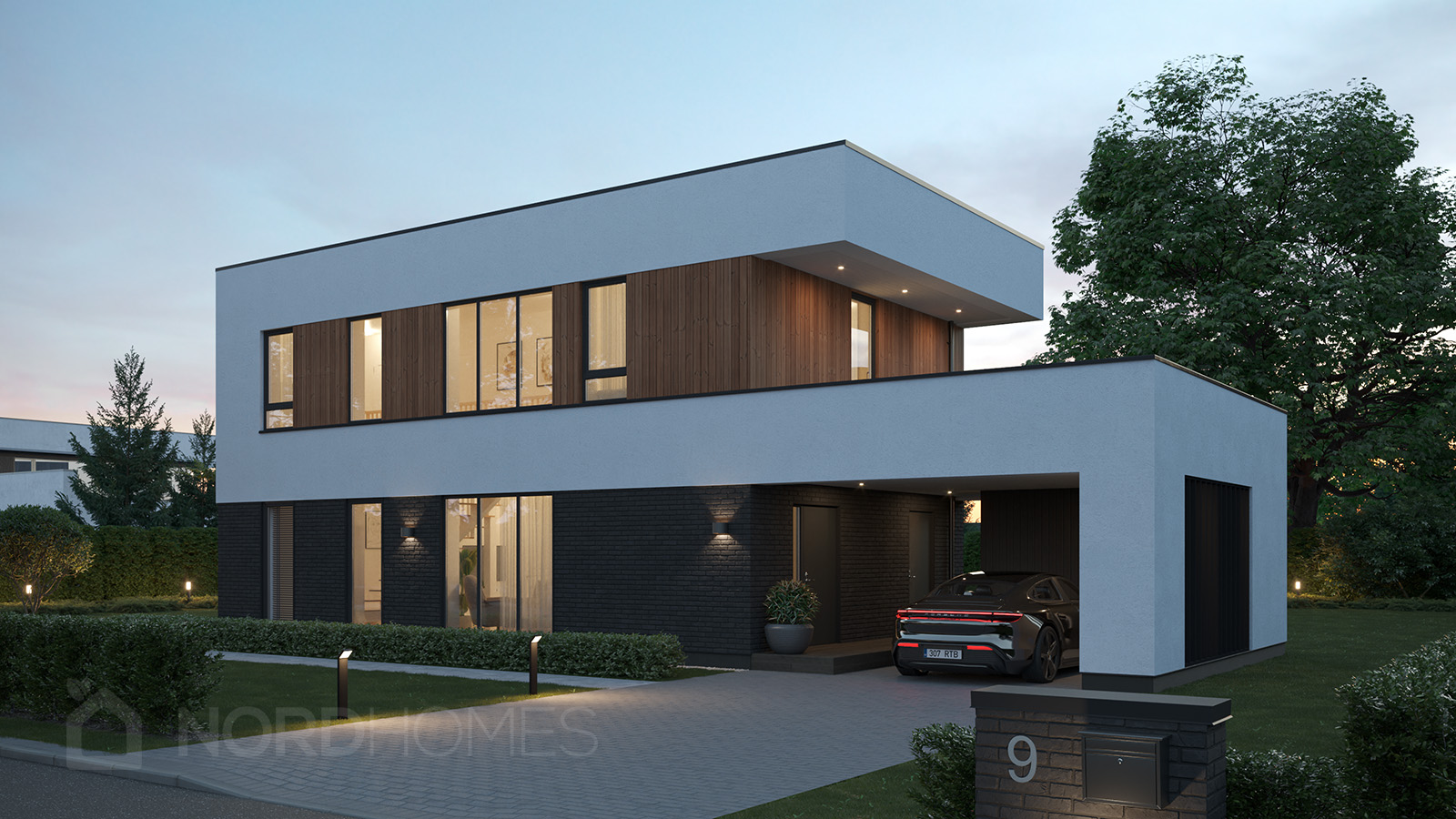 Metsaveere 140 (elementmaja) — Põhjamaised moodul- ja elementmajad ...