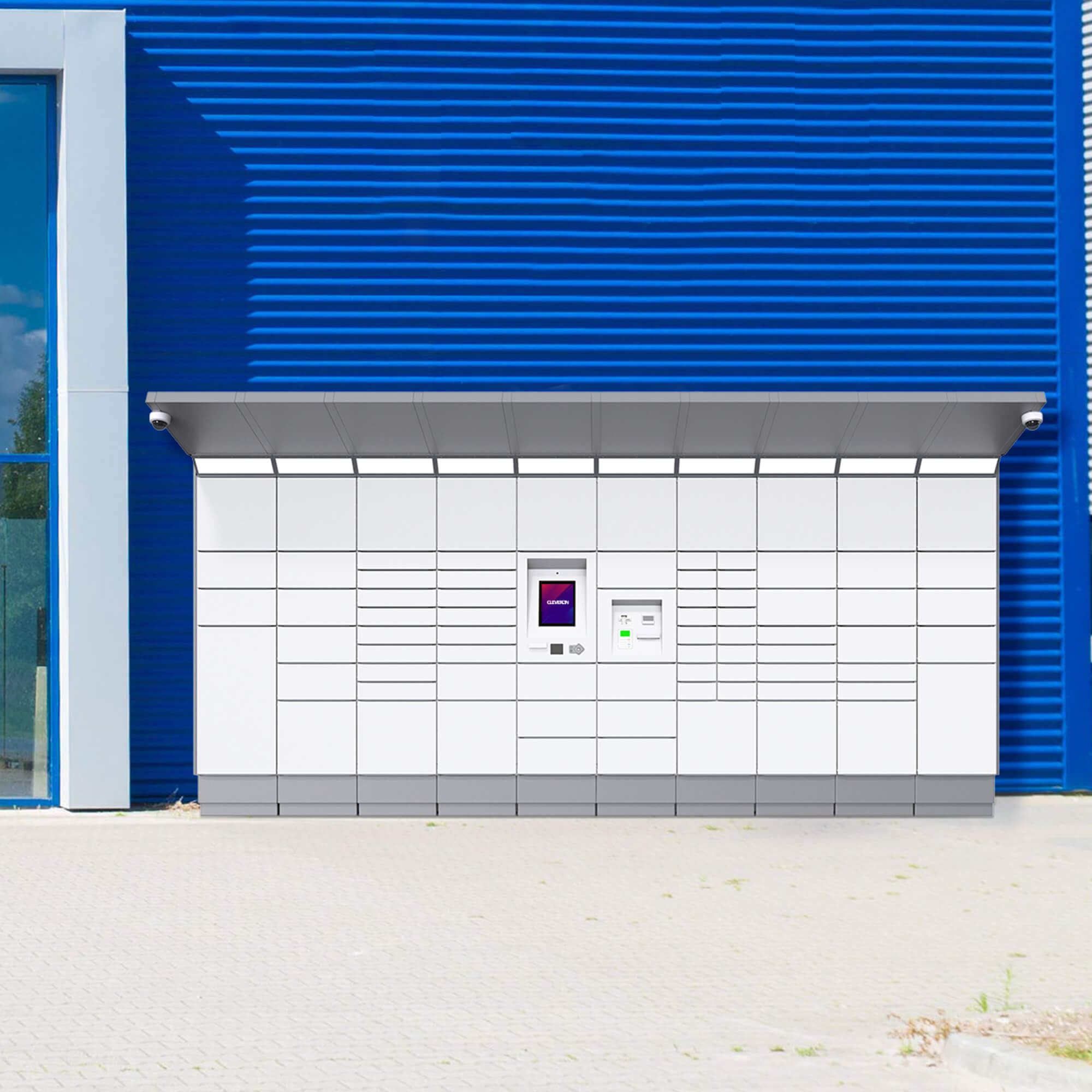 Automated Outdoor Parcel Locker System — Cleveron