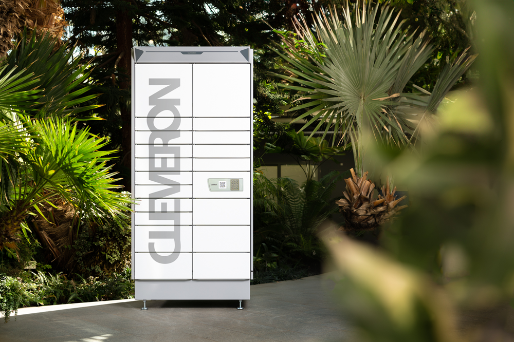 Battery-Powered Parcel Locker — Cleveron