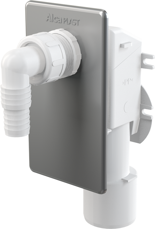 Washing machine siphon with stainless steel coating Ø40 / 50 2APS3 — Biston