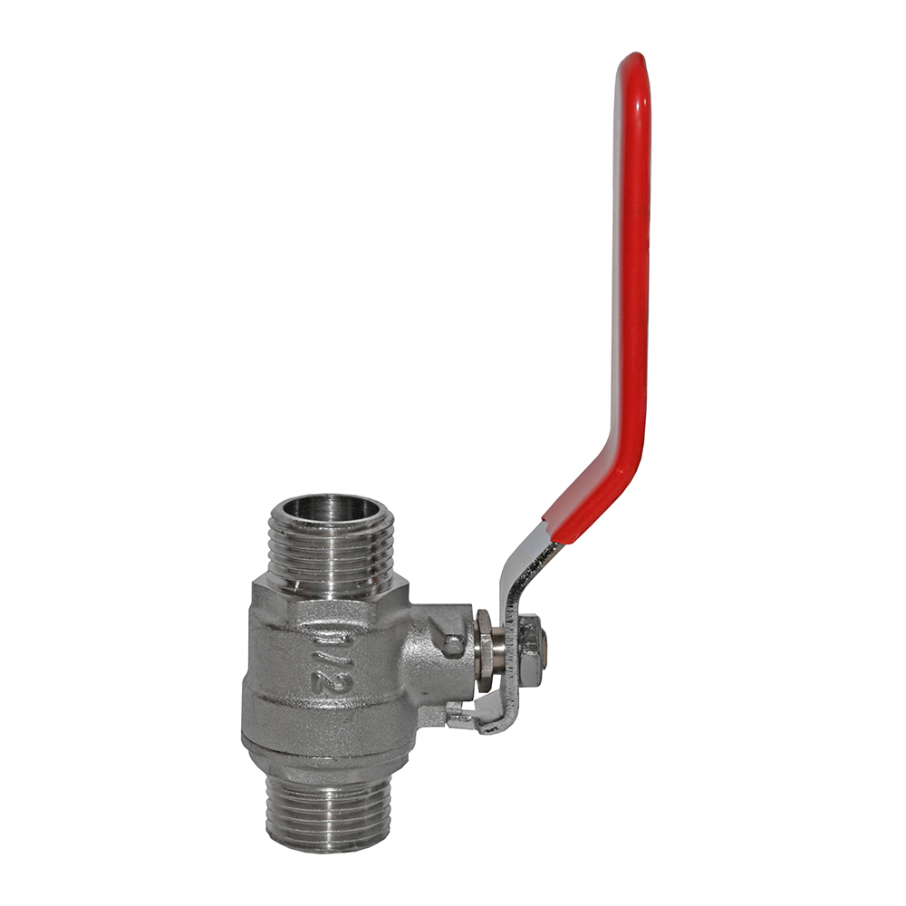 Ball valves with external thread (MM) with long handle — Biston