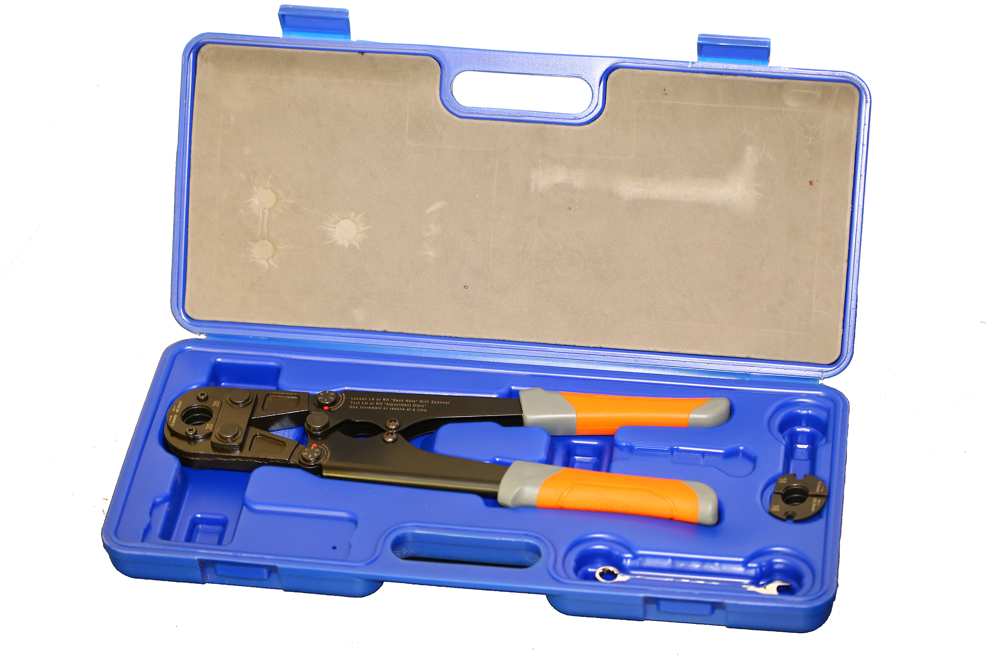 Hand press with short handle for AL - PEX - PEX — Biston