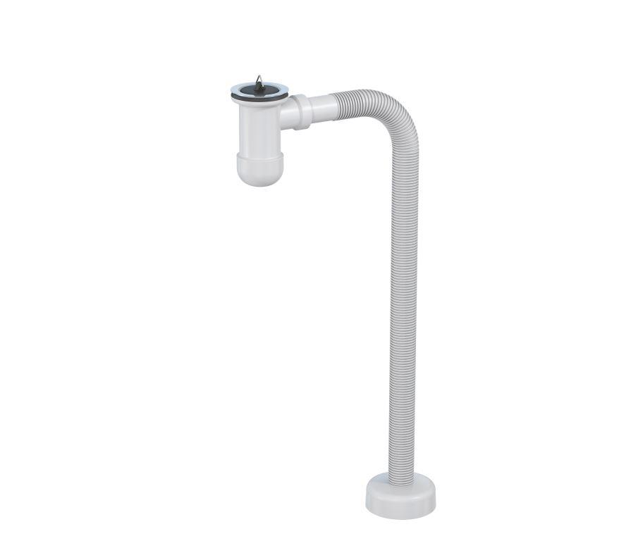 Washbasin siphon with socket 11/4 "x Ø 32 mm 9619000 — Biston