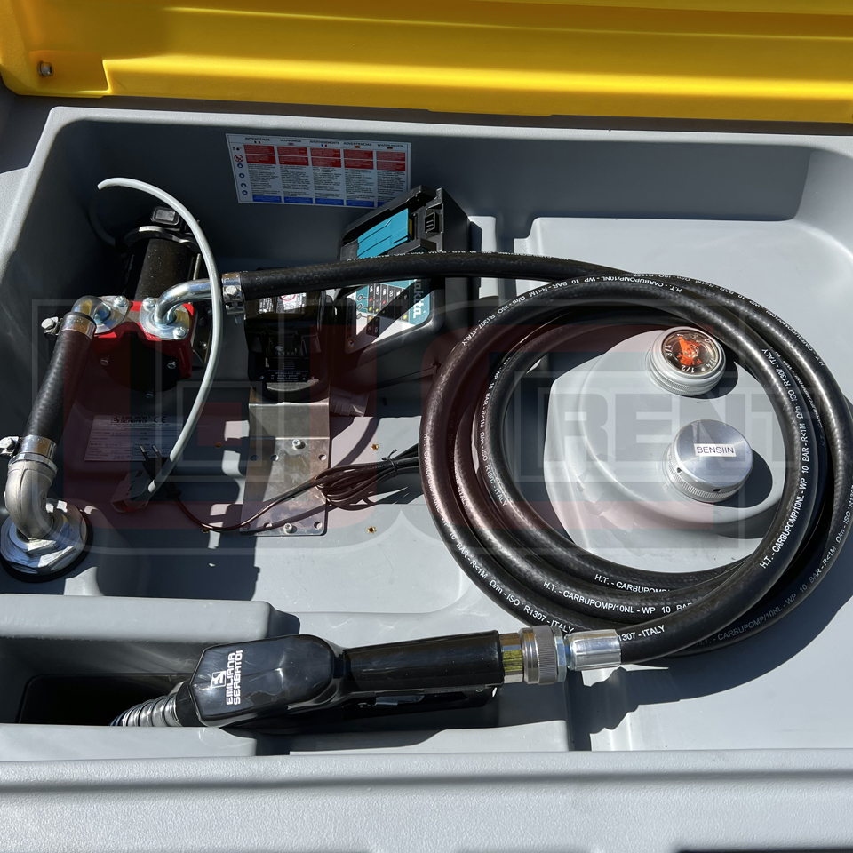 Kütusemahuti 330L BENSIIN, püstolseadmega