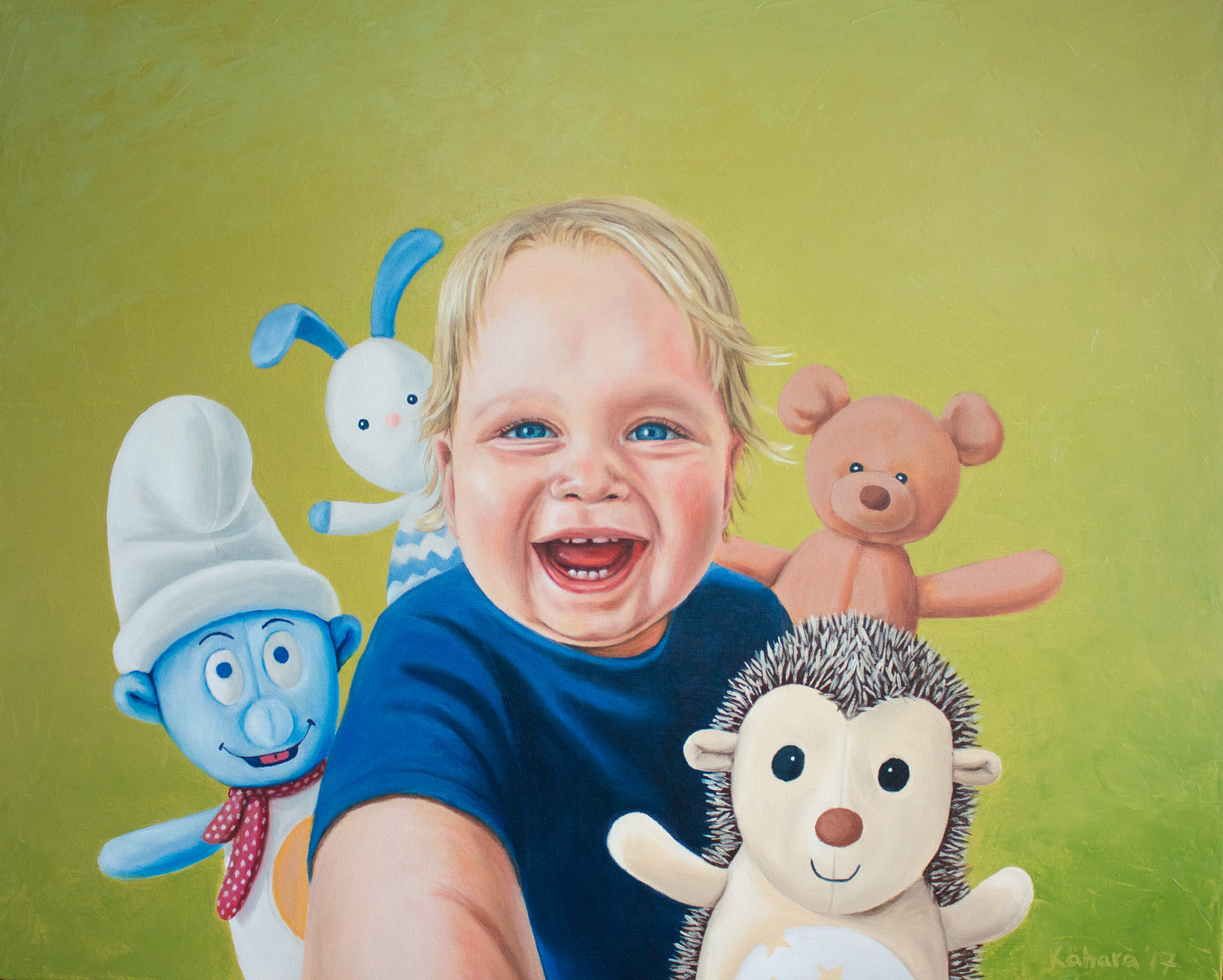 PORTRAIT PAINTINGS – artist Timo Kähara