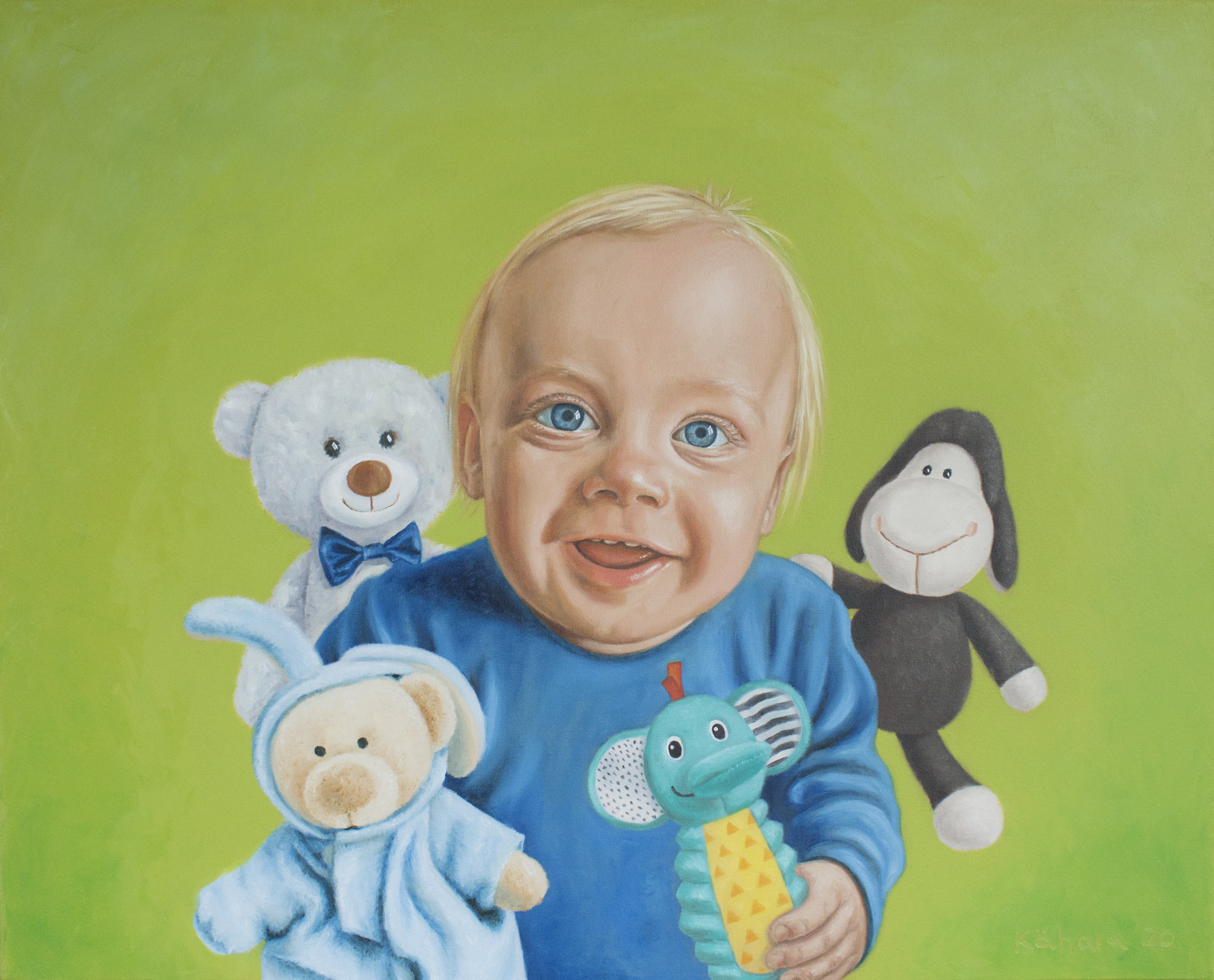 PORTRAIT PAINTINGS – artist Timo Kähara