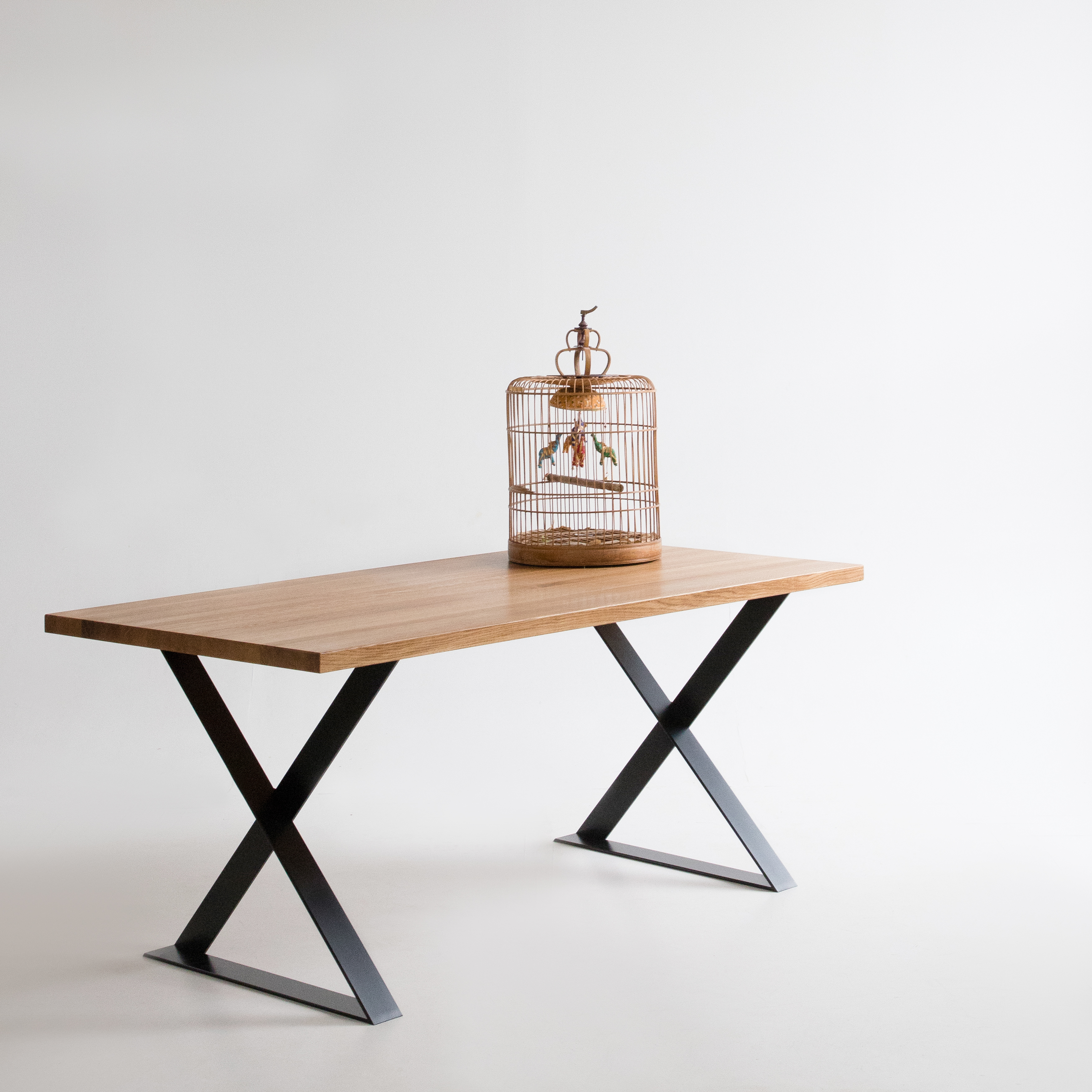 DINING TABLE X-STYLE – Oak Table Shop