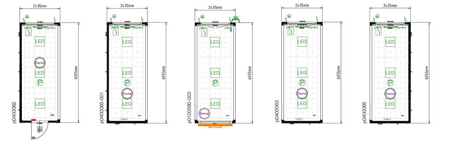 Standard modules for modular houses — UC Rent
