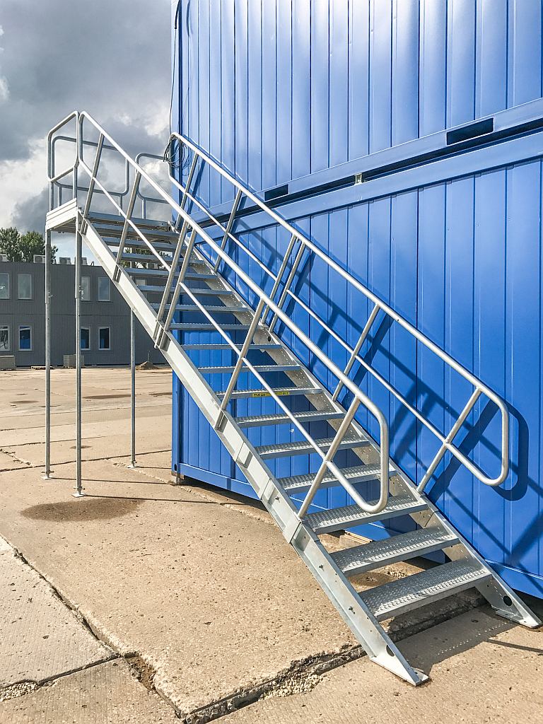Container Stairs — UC Rent