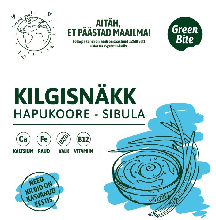 Kilgisnäkk Hapukoore Sibula – Greenbite