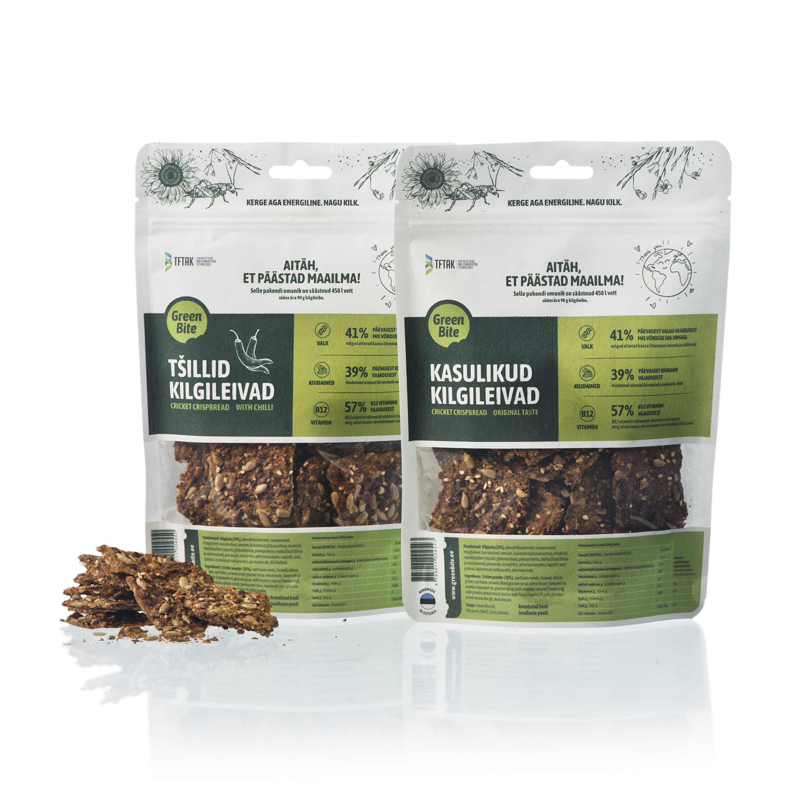 Cricket Crispbread Original taste – Greenbite