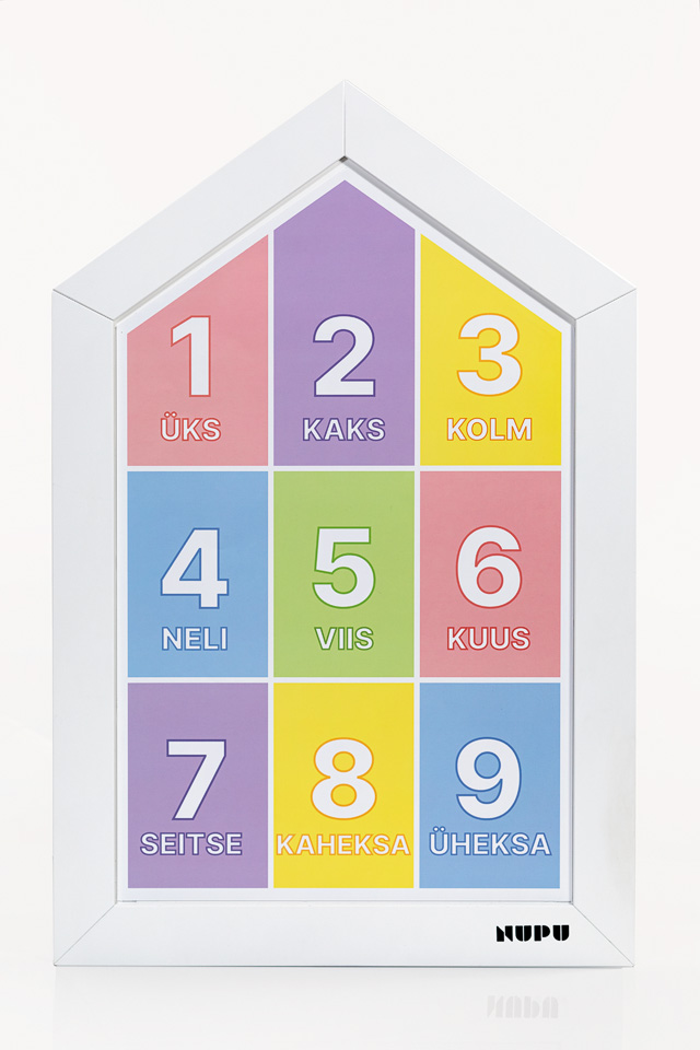 NUMBRID (tahvlile) – Nupu- Arendavad mänguasjad lastele