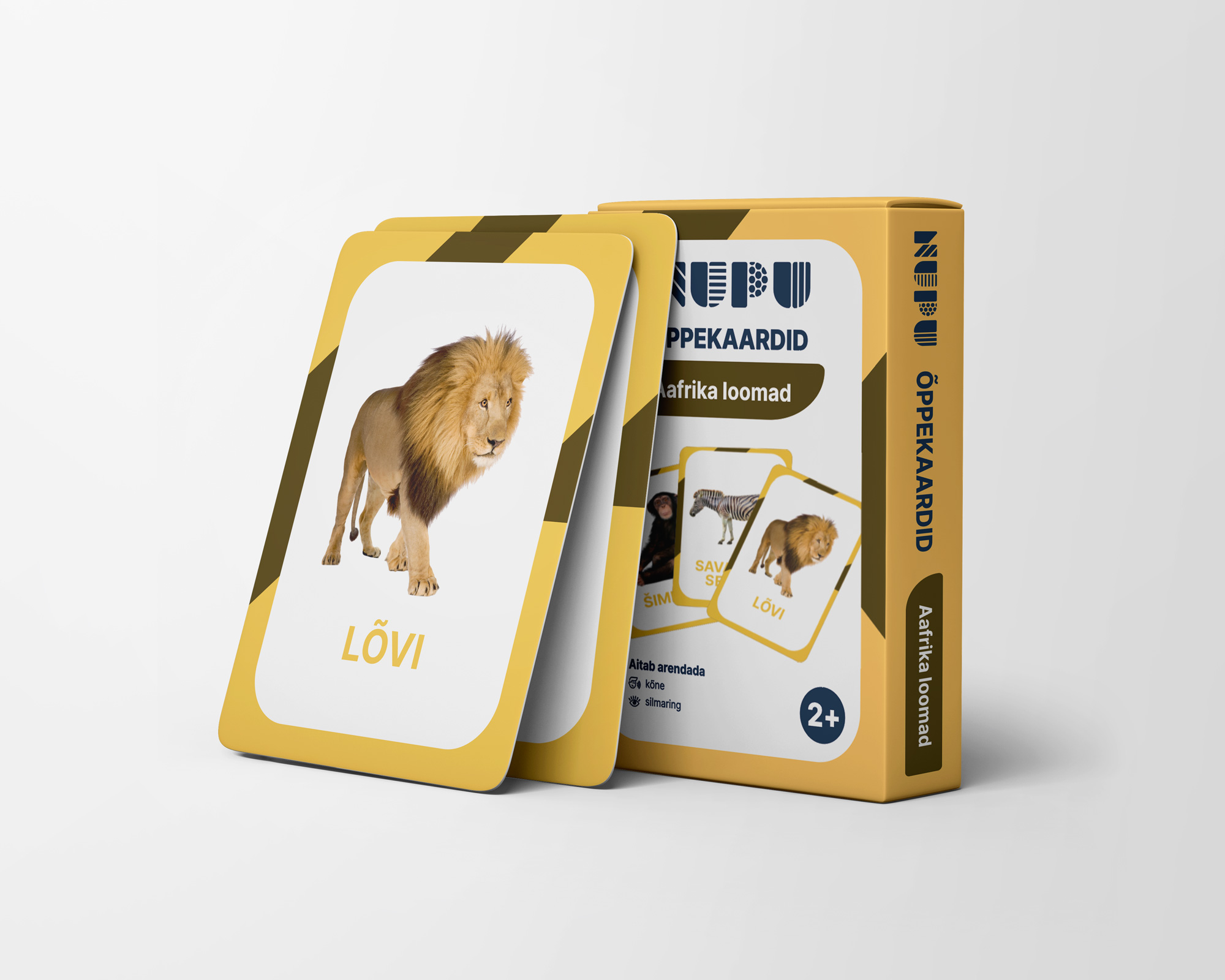 AAFRIKA LOOMAD – Nupu- Arendavad mänguasjad lastele