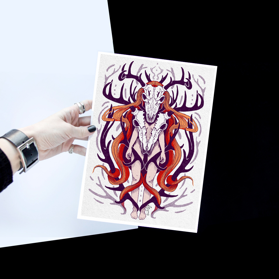 Symmetrophobia (fear of symmetry) - 20€ – OlevusArt