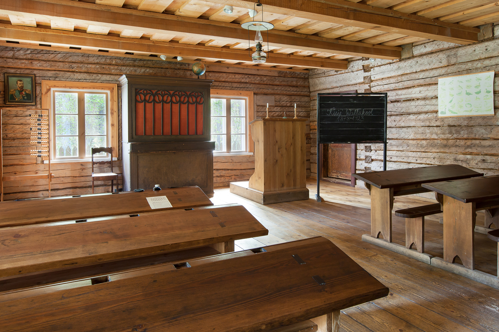 Kuie school building – Estonian Open Air Museum