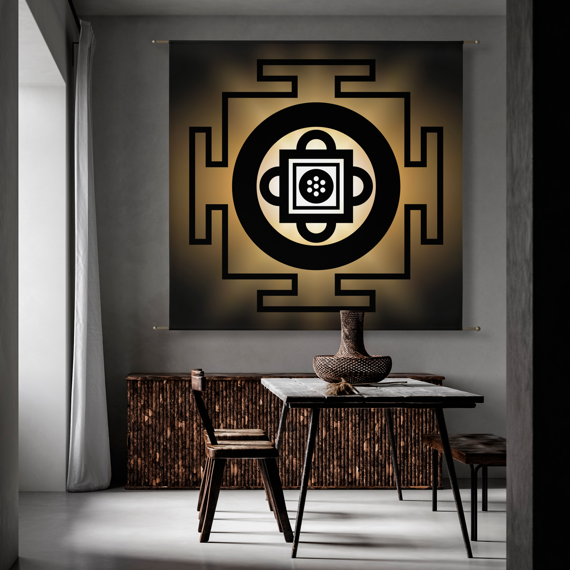 Shambhala Yantra - Eclipse – Sacred Shapes