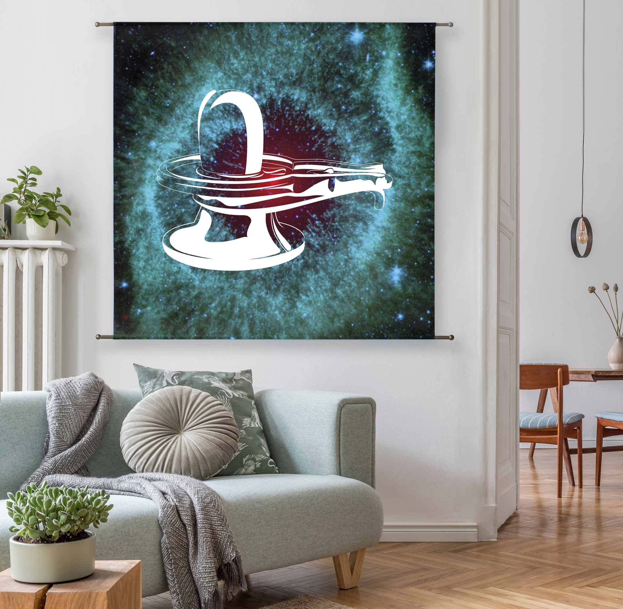 Cosmic Union Shiva Lingam - Nebula – Sacred Shapes