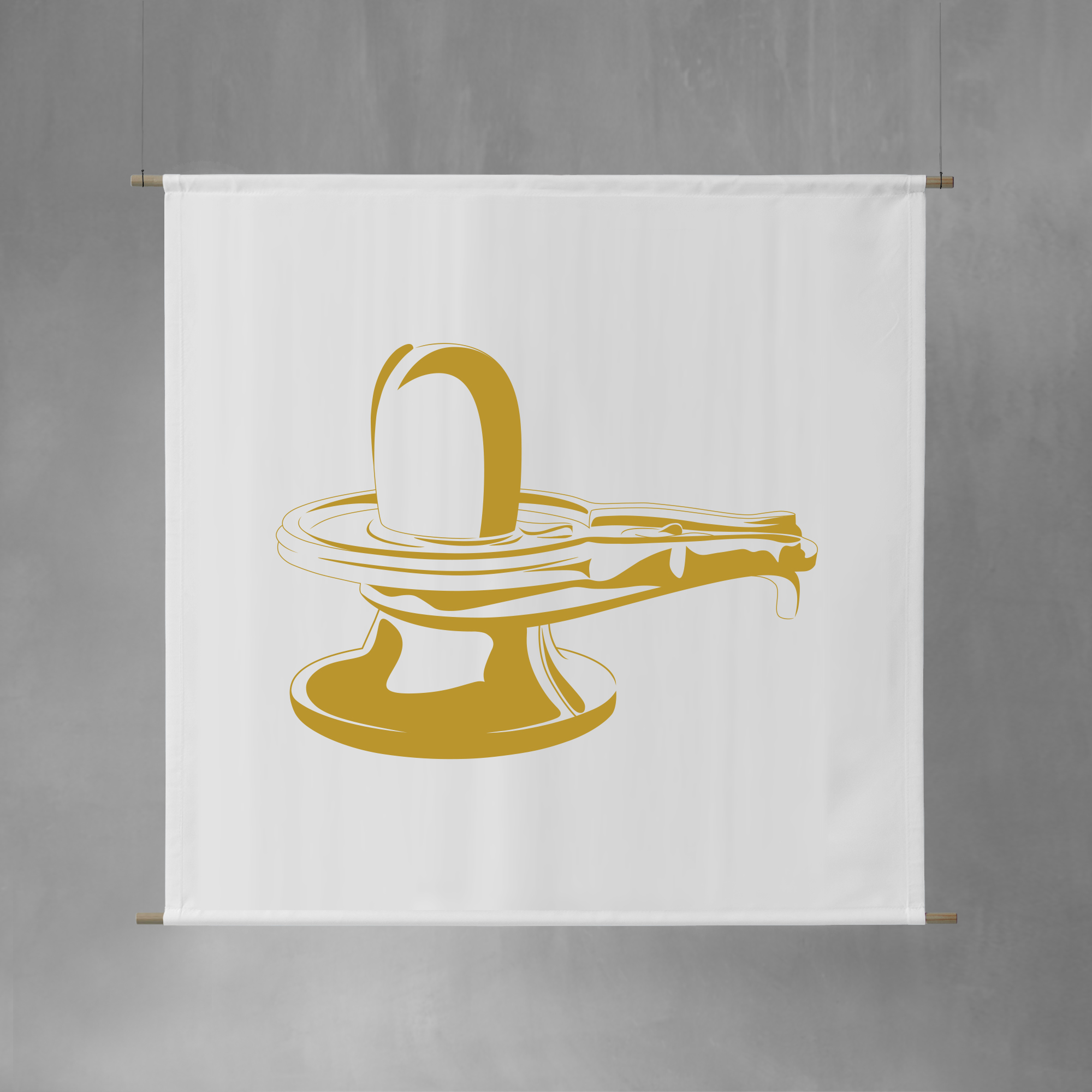 Cosmic Union Shiva Lingam Golden – Sacred Shapes