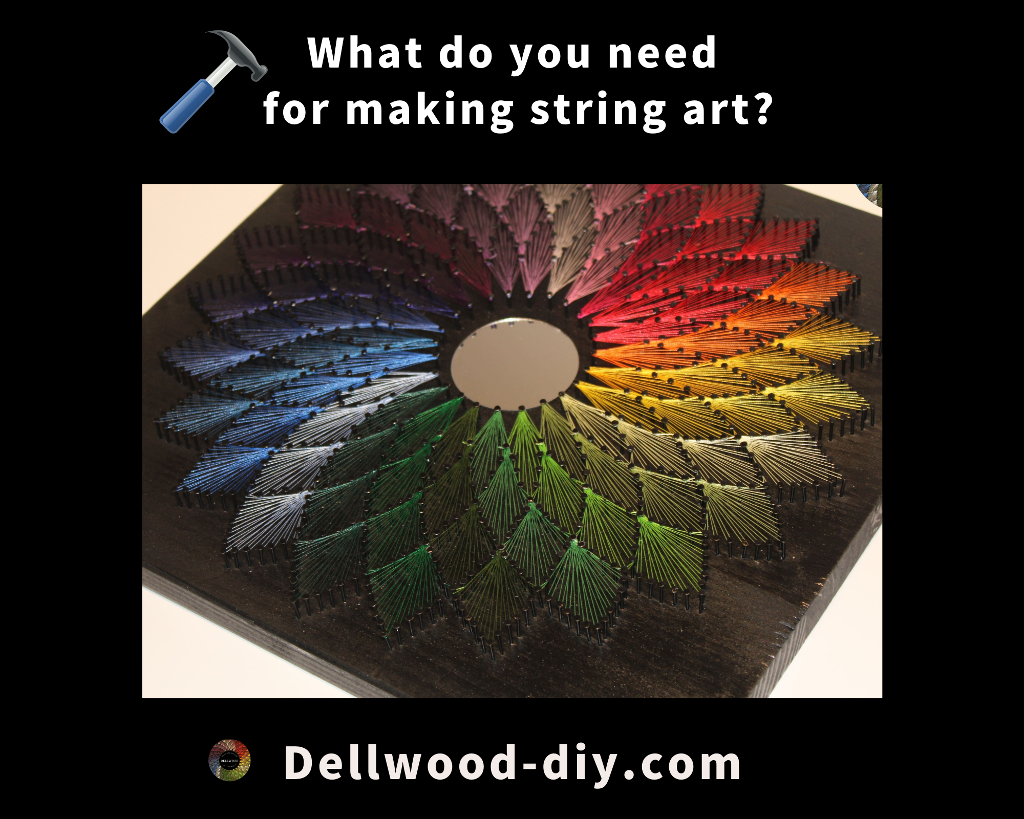 Beginners GUIDE - String art - How to do String art? | Party Supplies ...