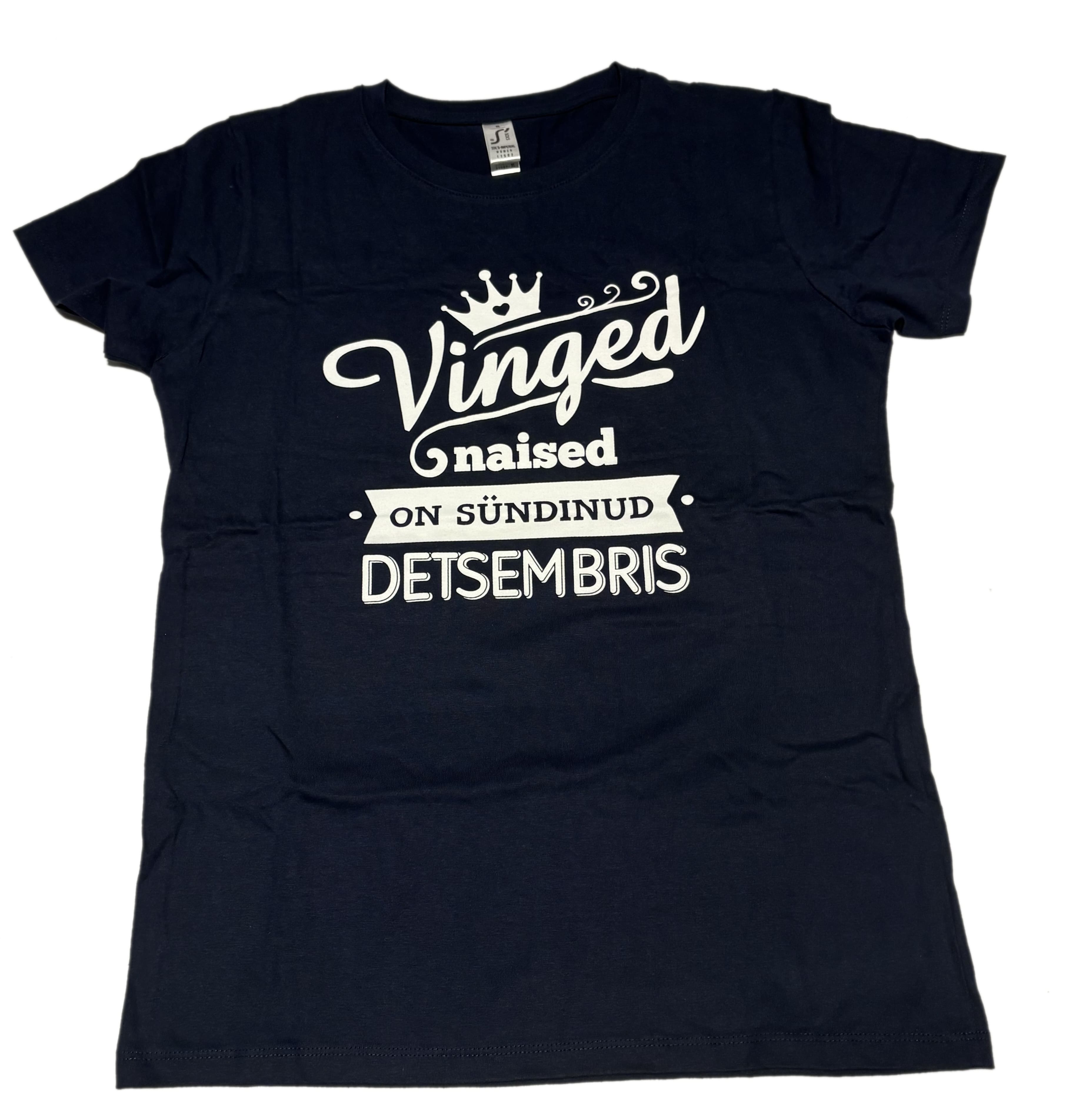 LEIUNURK! T-särk vingele naisele: APRILL (S/M), OKT (M/L), DETS (L/XL ...