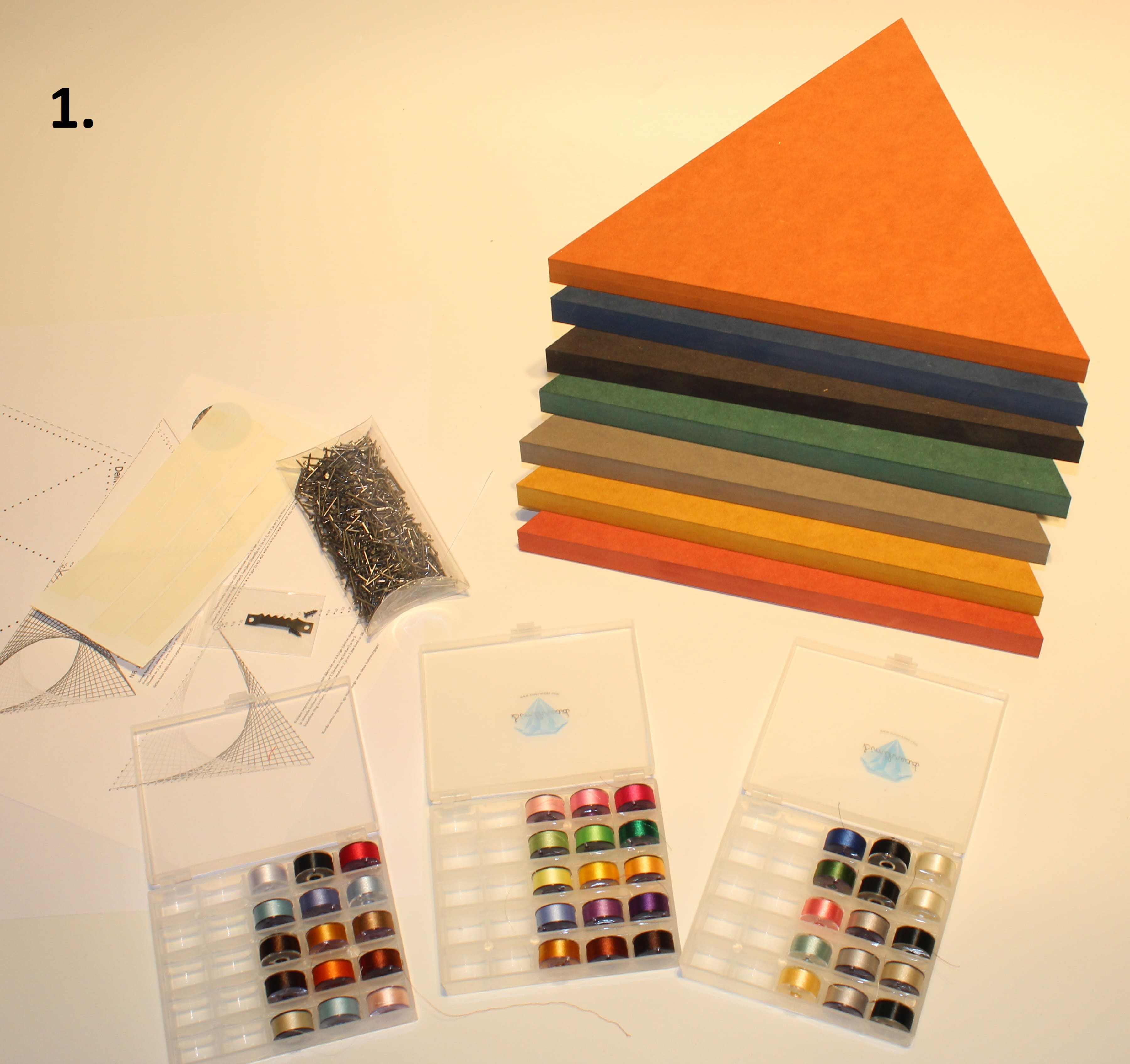 String art: How to do "Triangle with a hexagon" -#1 Beginner Guide | Party Supplies, String Art ...