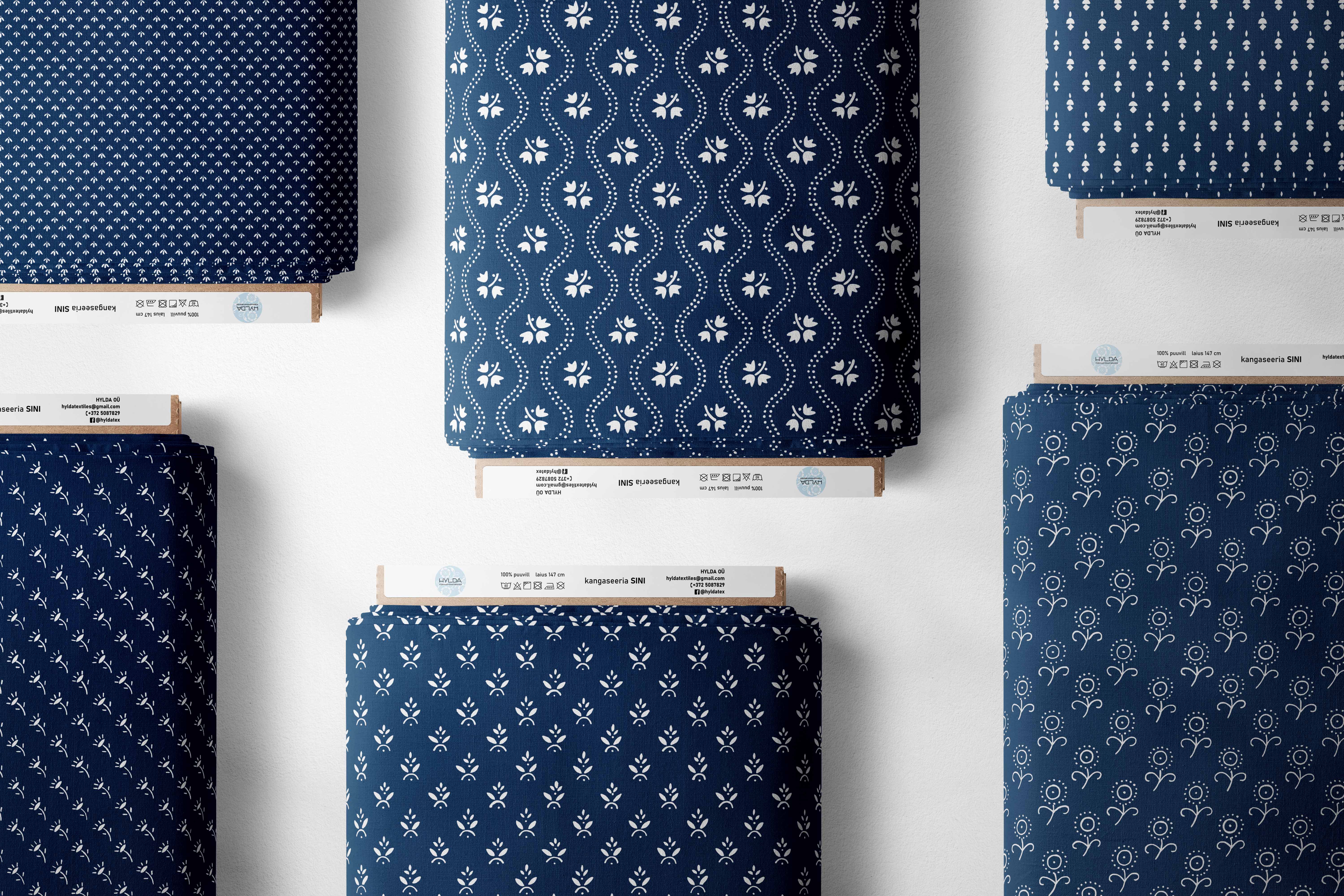 SINI – Block‑Print Motif Series – Hylda