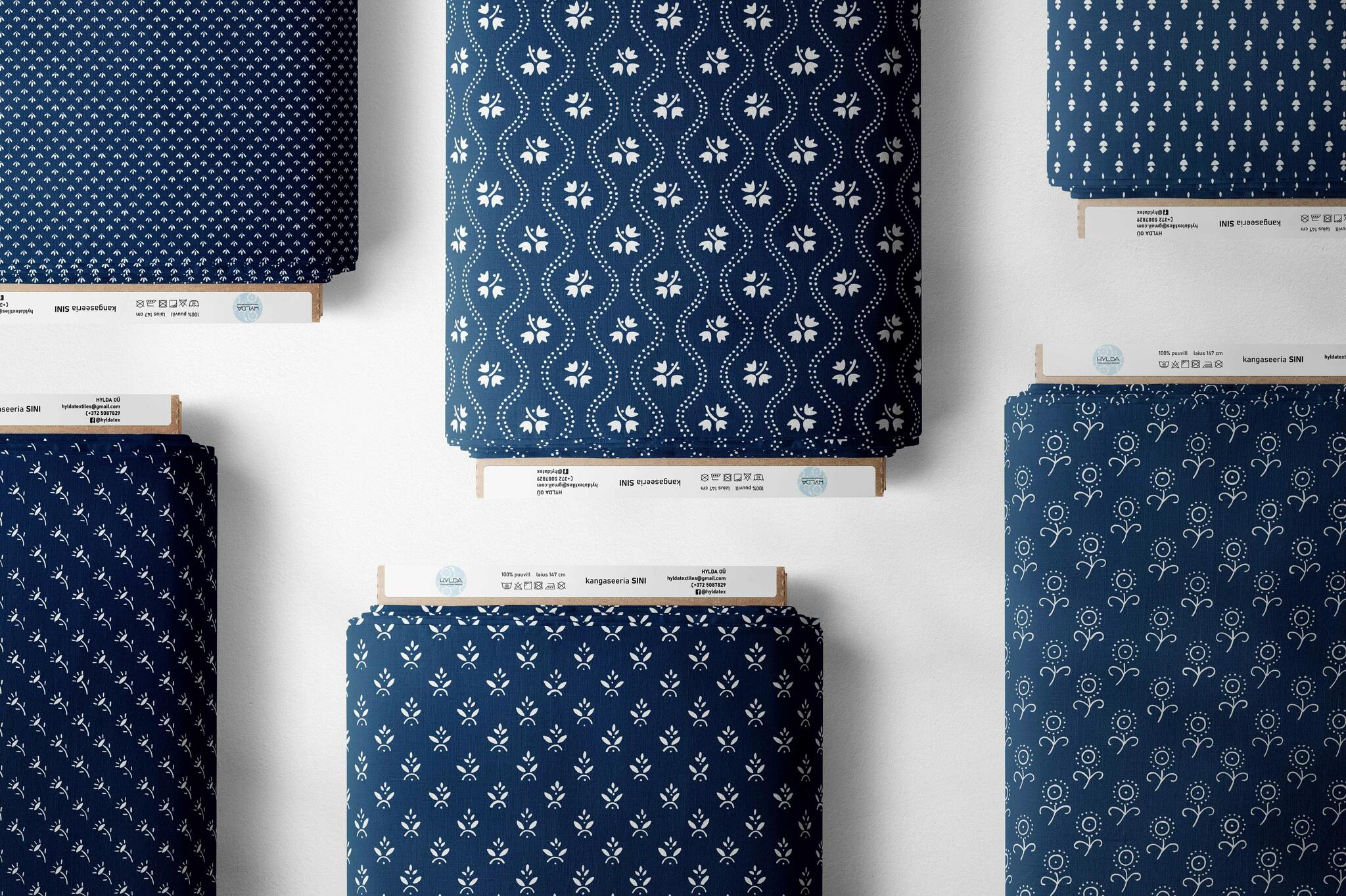 SINI – Block‑Print Motif Series – Hylda