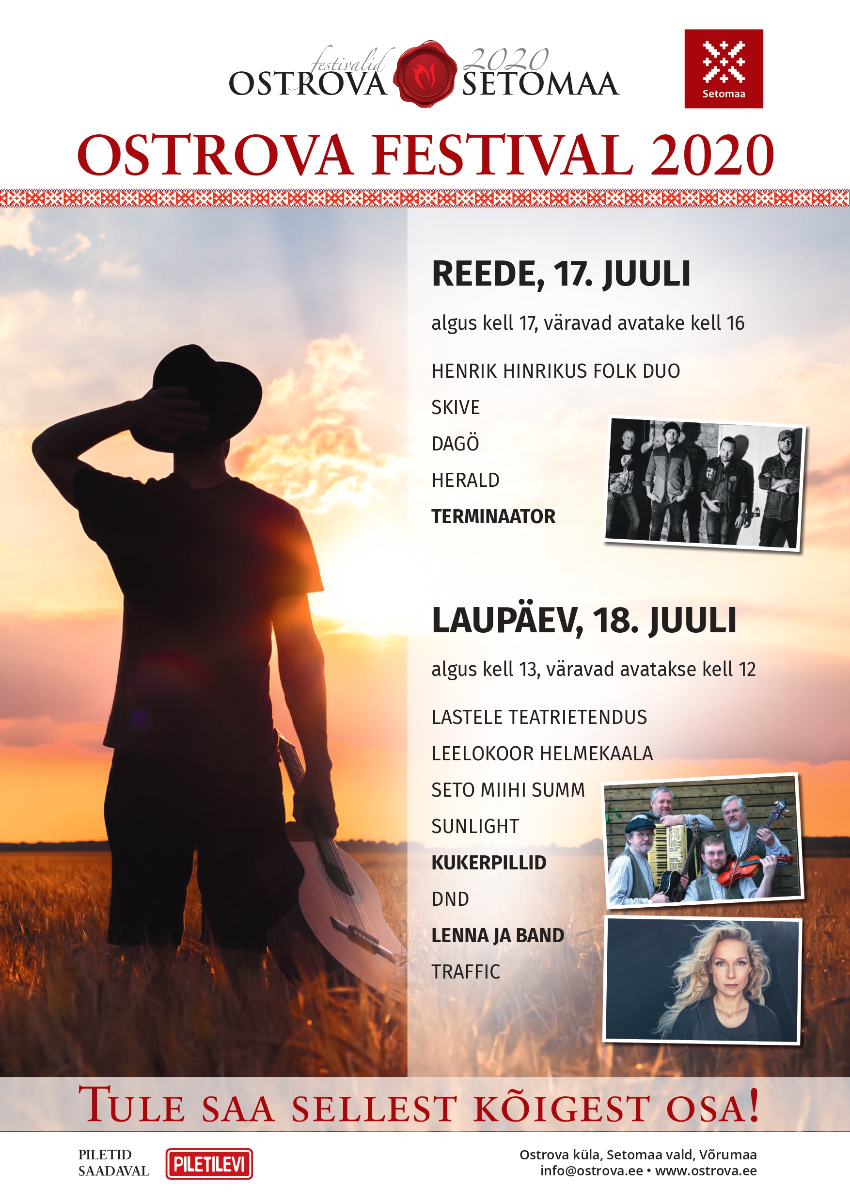 Ajalugu – Ostrova Festival 2024 I 19.20. juuli Ostrova küla, Setomaal